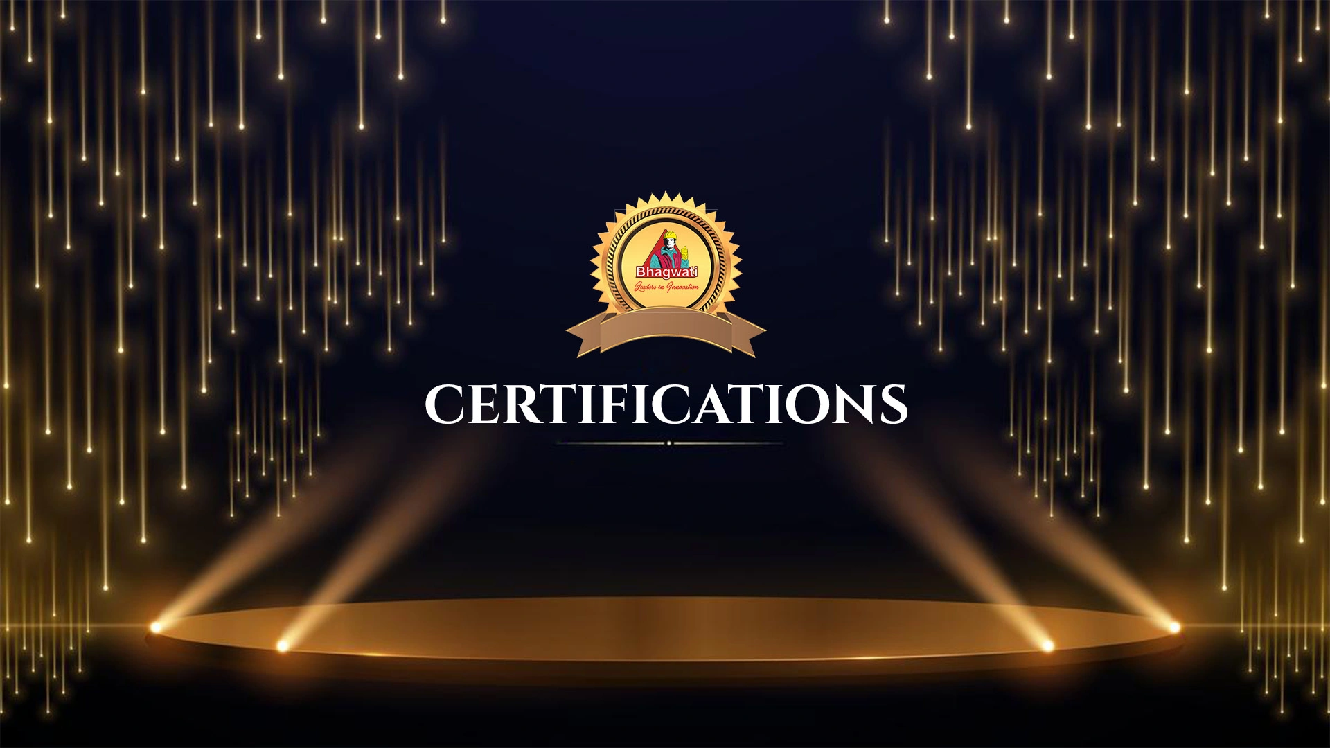 Certifications - SBMPL